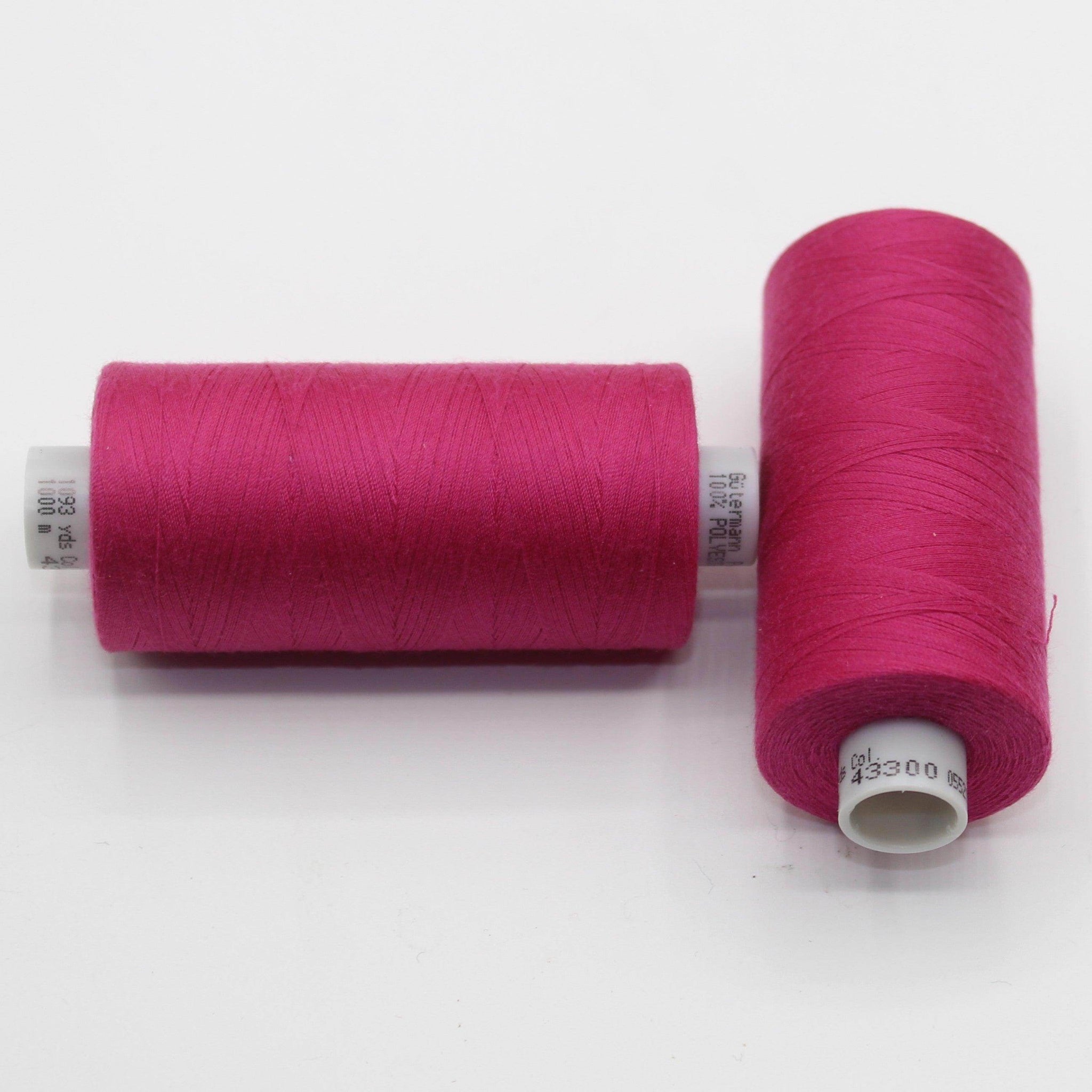 1000mt Gutermann 100% Polyester Yarn - Perma core 120 - German Quality ...